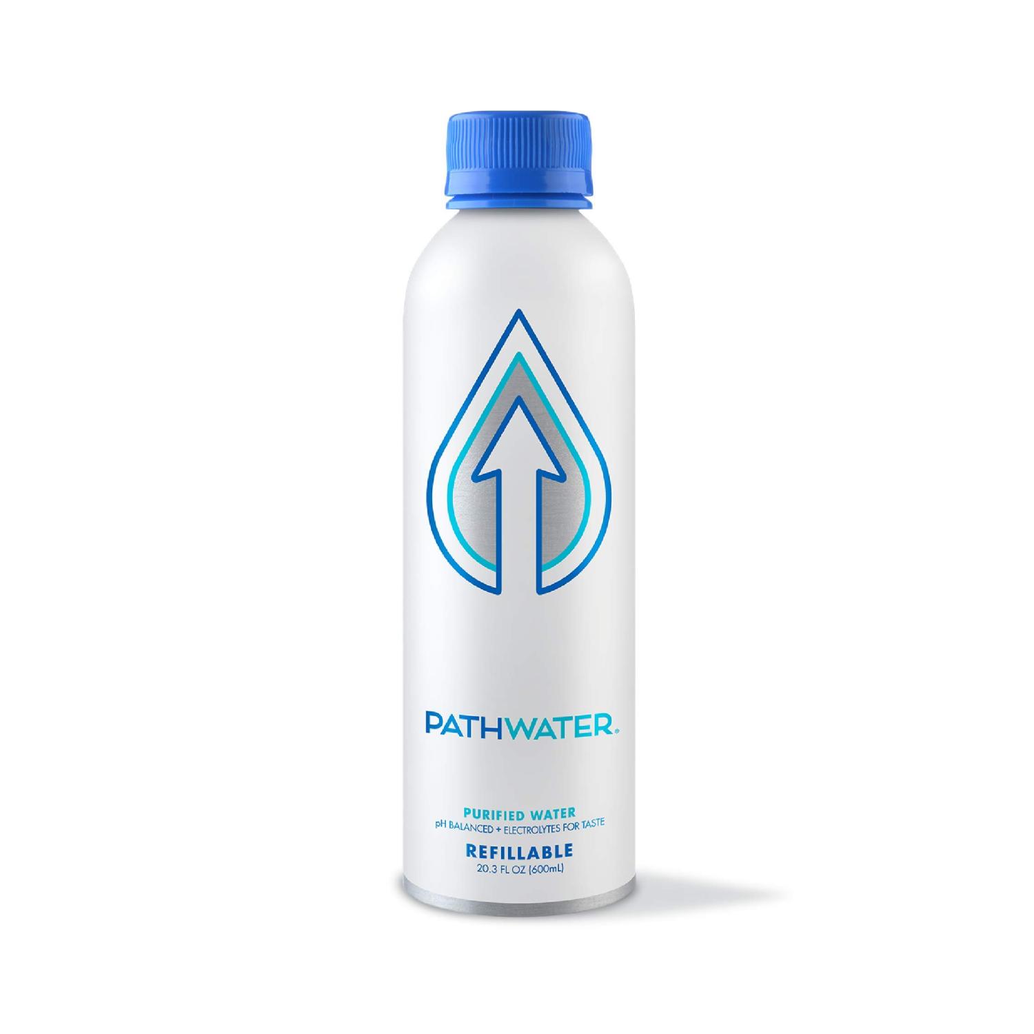 PATHWATER Purified pH Balanced Bottled Water â€“ Eco-Friendly BPA-Free ...