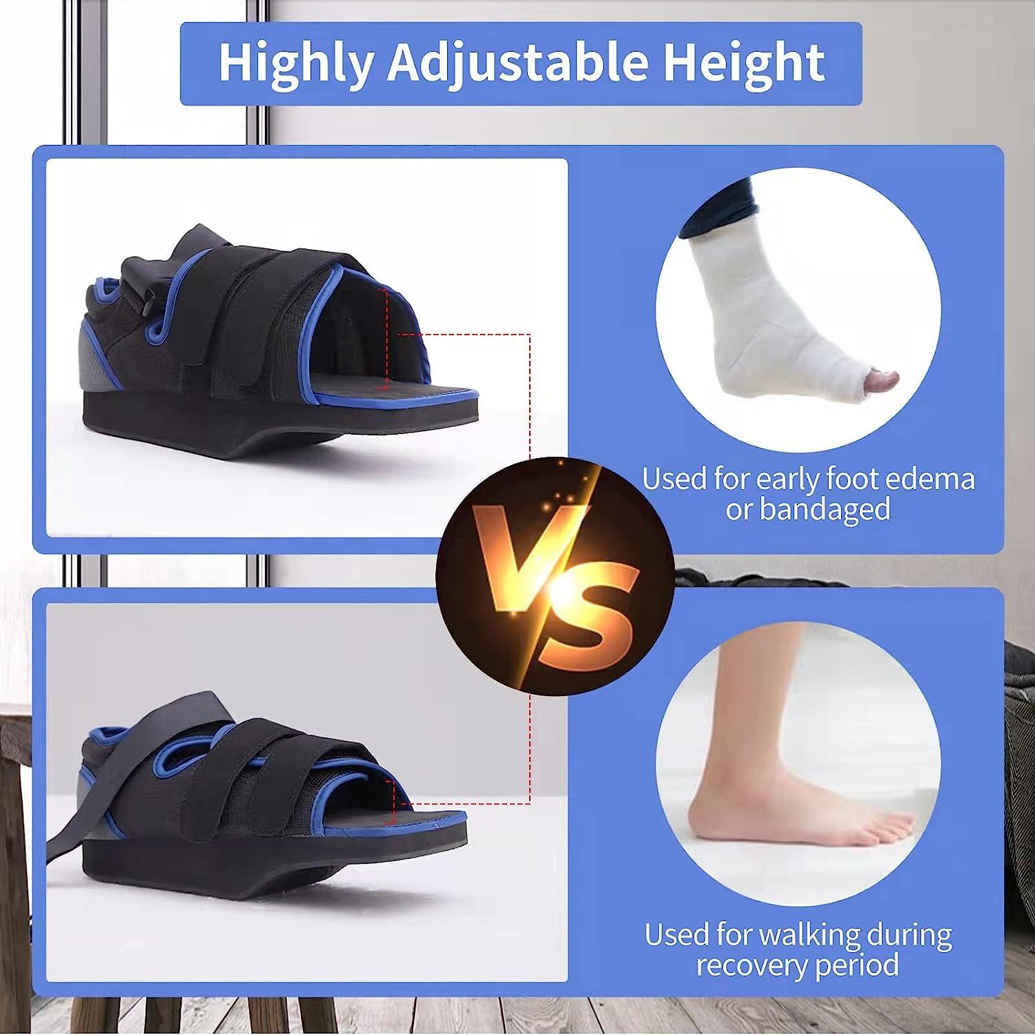 GHORTHOUD Post Op Shoe for Broken Toe - Lightweight Orthopedic Foot ...