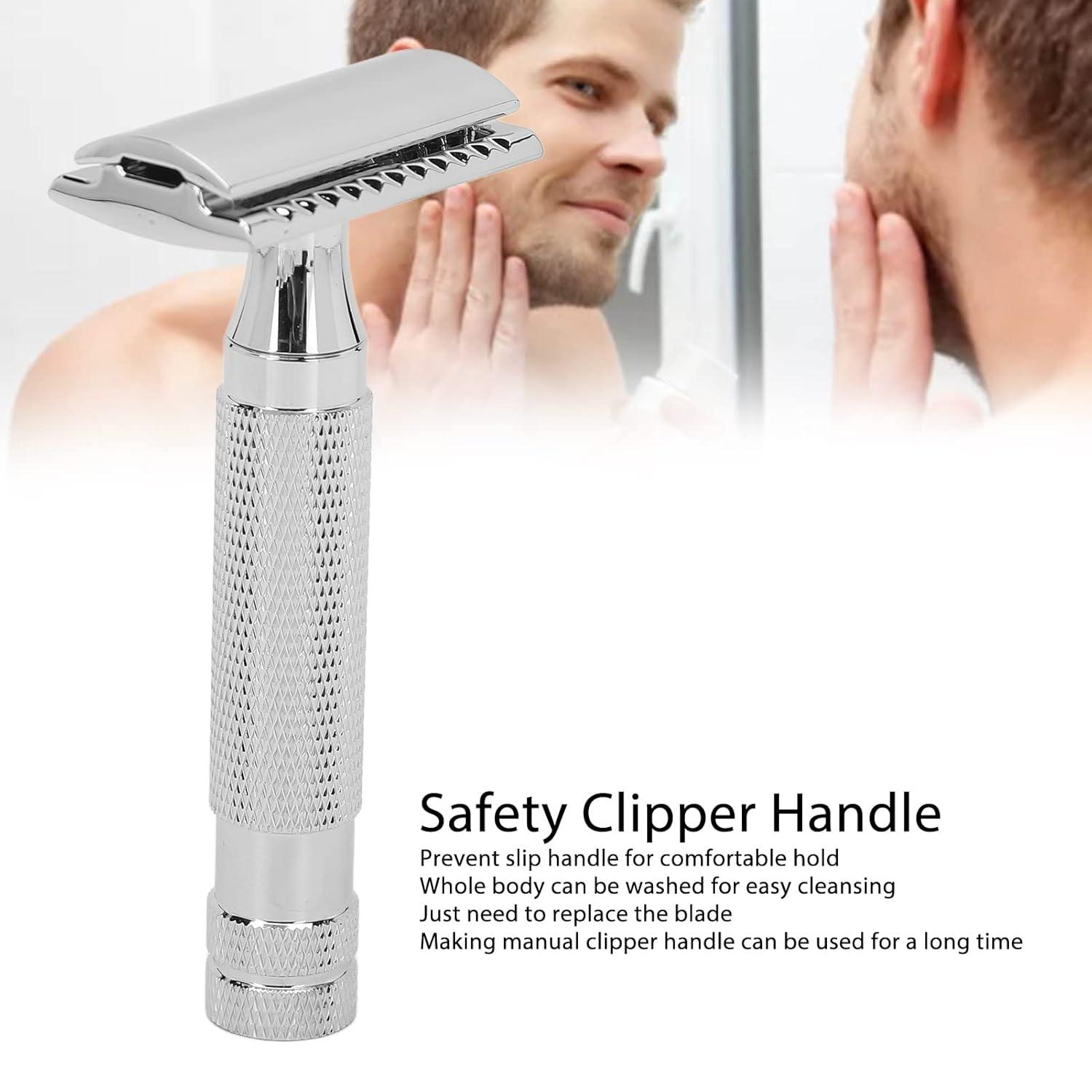 Safety Beard Trimmer for Men | Double Edge Manual Trimming Cutter ...