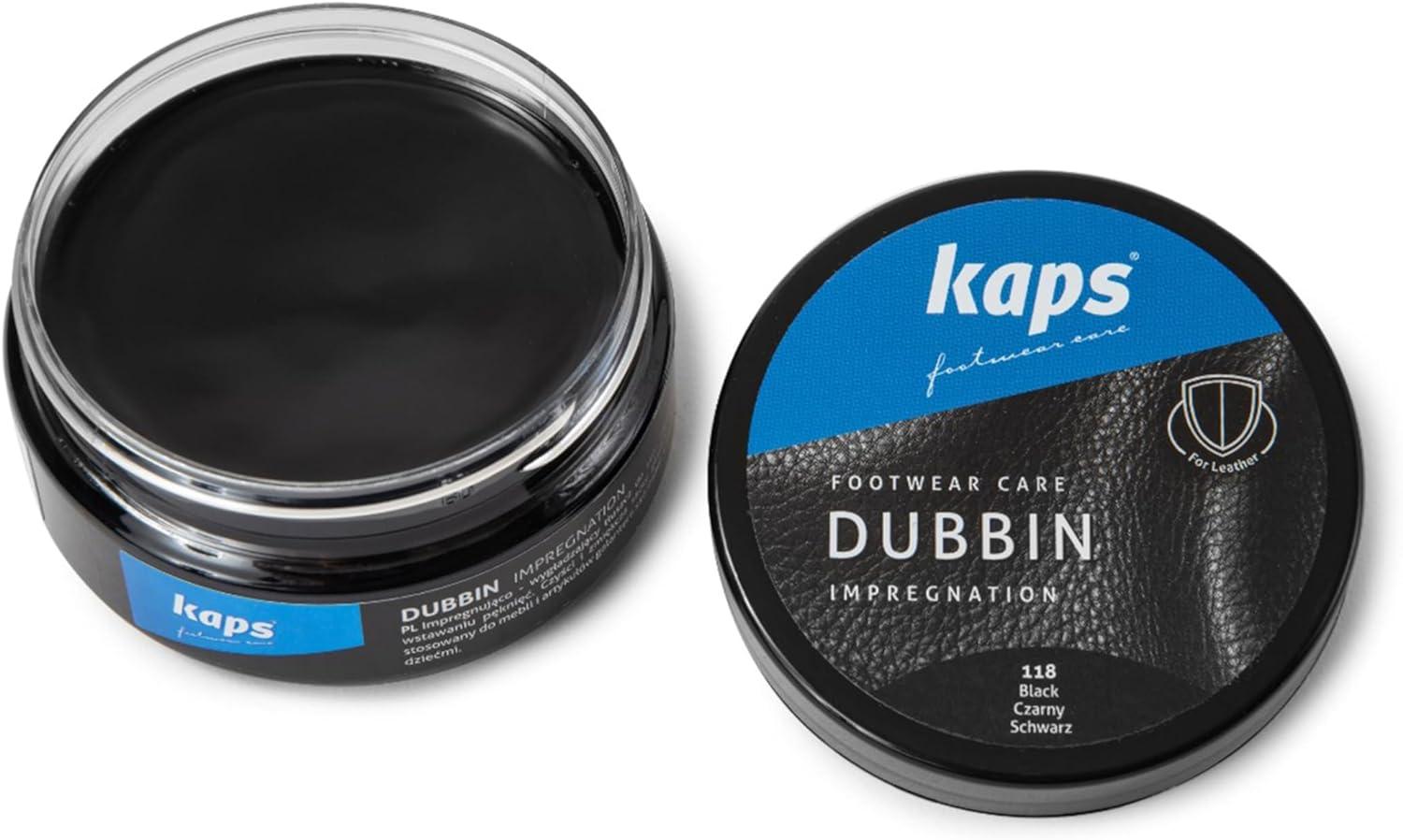 Kaps Quality Shoe Dubbin Wax 100ml - Neutral | Leather Nourishment ...