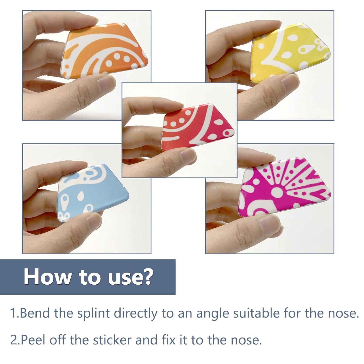 Aluminum Nasal Splints External Nose Support - 5Pcs (S) - Rhinoplasty ...