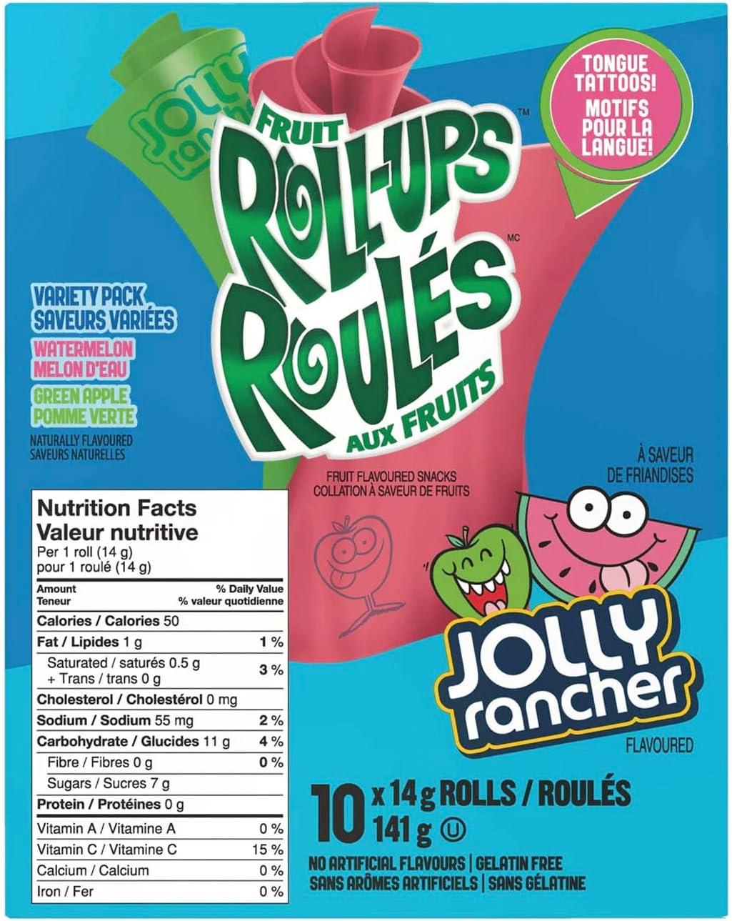 Betty Crocker Fruit Roll-Ups Jolly Rancher by General Mills - Fruit ...