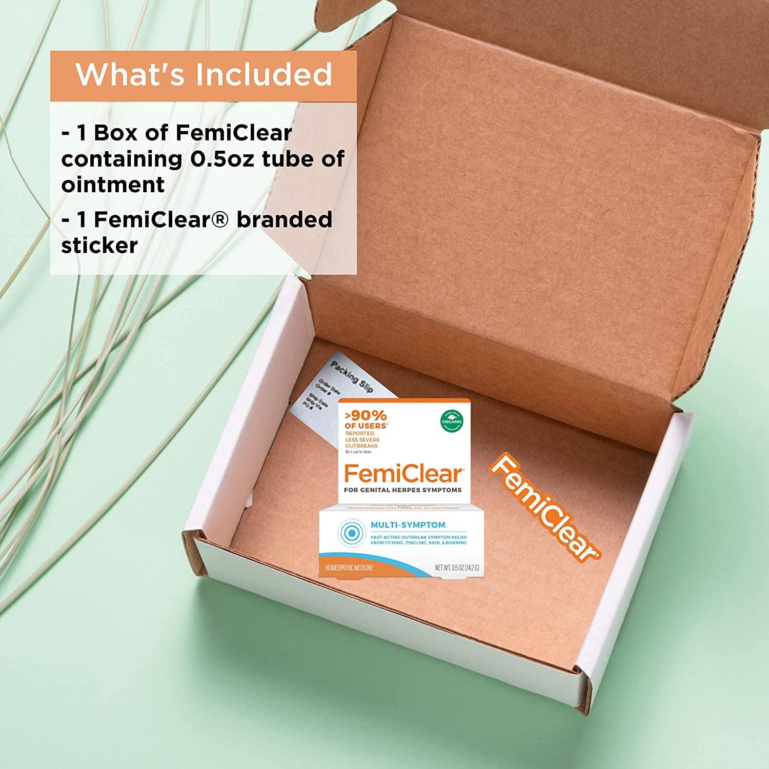 FemiClear® for Genital Herpes Symptoms, Multi-Symptom - Effective ...
