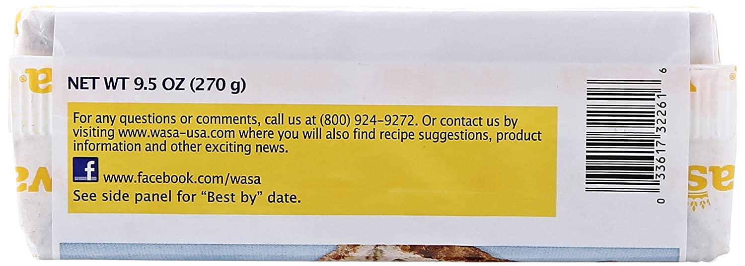 Wasa Light Rye Crispbread 9.5oz - Healthy Scandinavian Snack | Buy Now ...