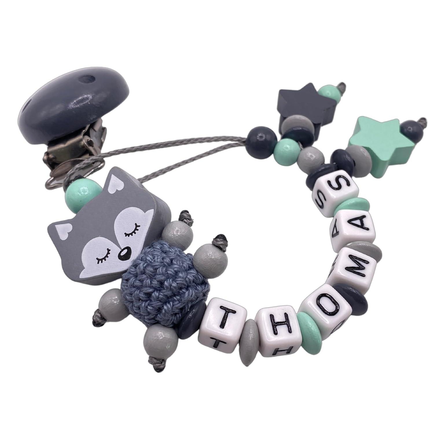 Personalized Pacifier Bands & Suckers for Girls & Boys | Custom Name ...