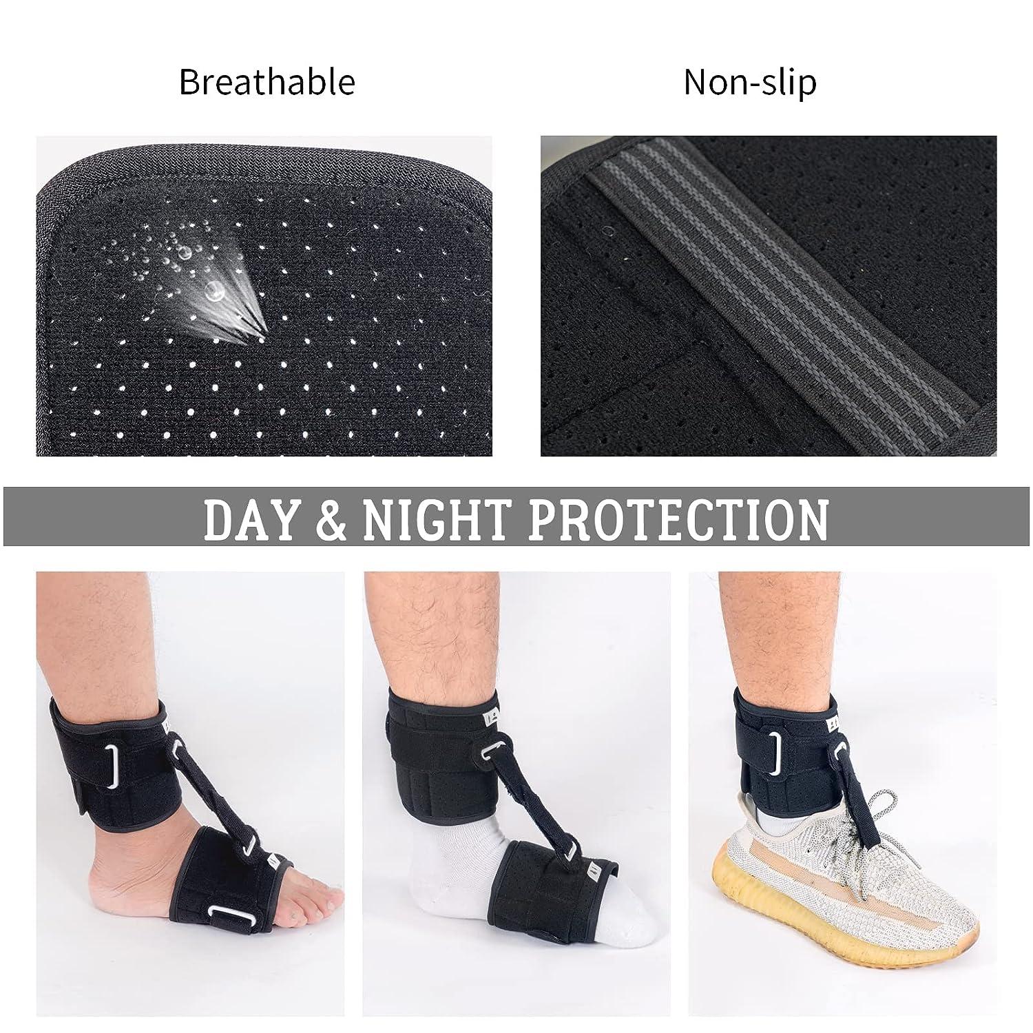 Shuyan Jiao AFO Foot Drop Brace - Adjustable Ankle Foot Orthosis for ...
