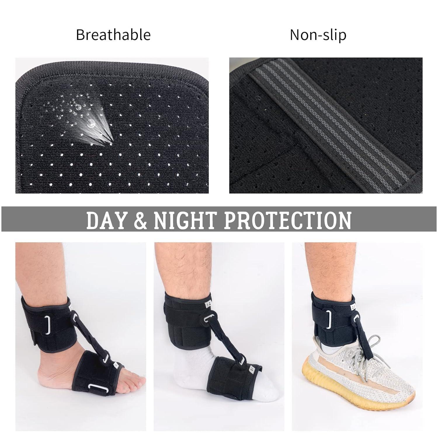 Tairibousy Foot Up AFO Brace - Adjustable Foot Drop Support for Men ...