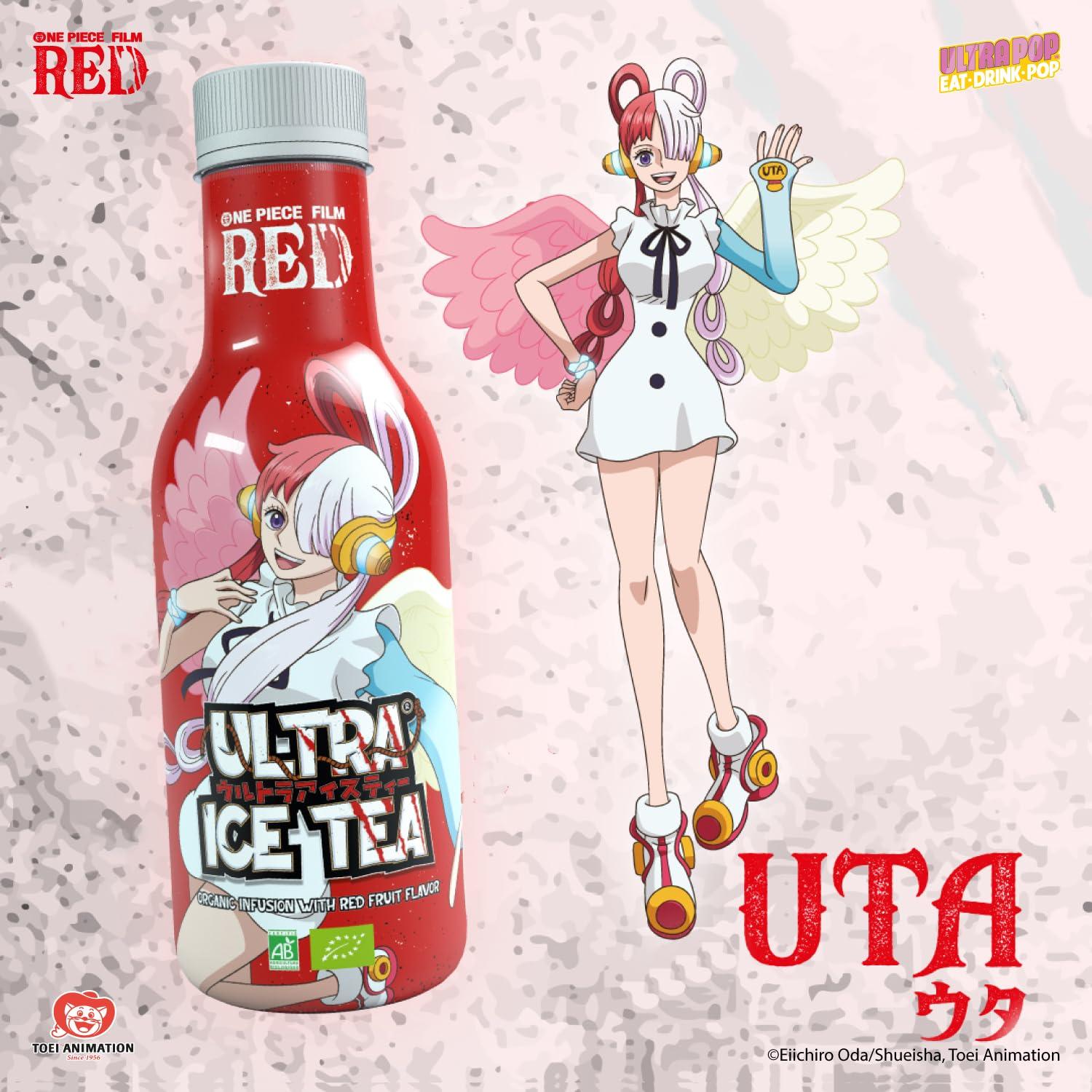Ultra Ice Tea Bio Iced Tea - Vegan Fruity Hibiscus Tea with Uta ...