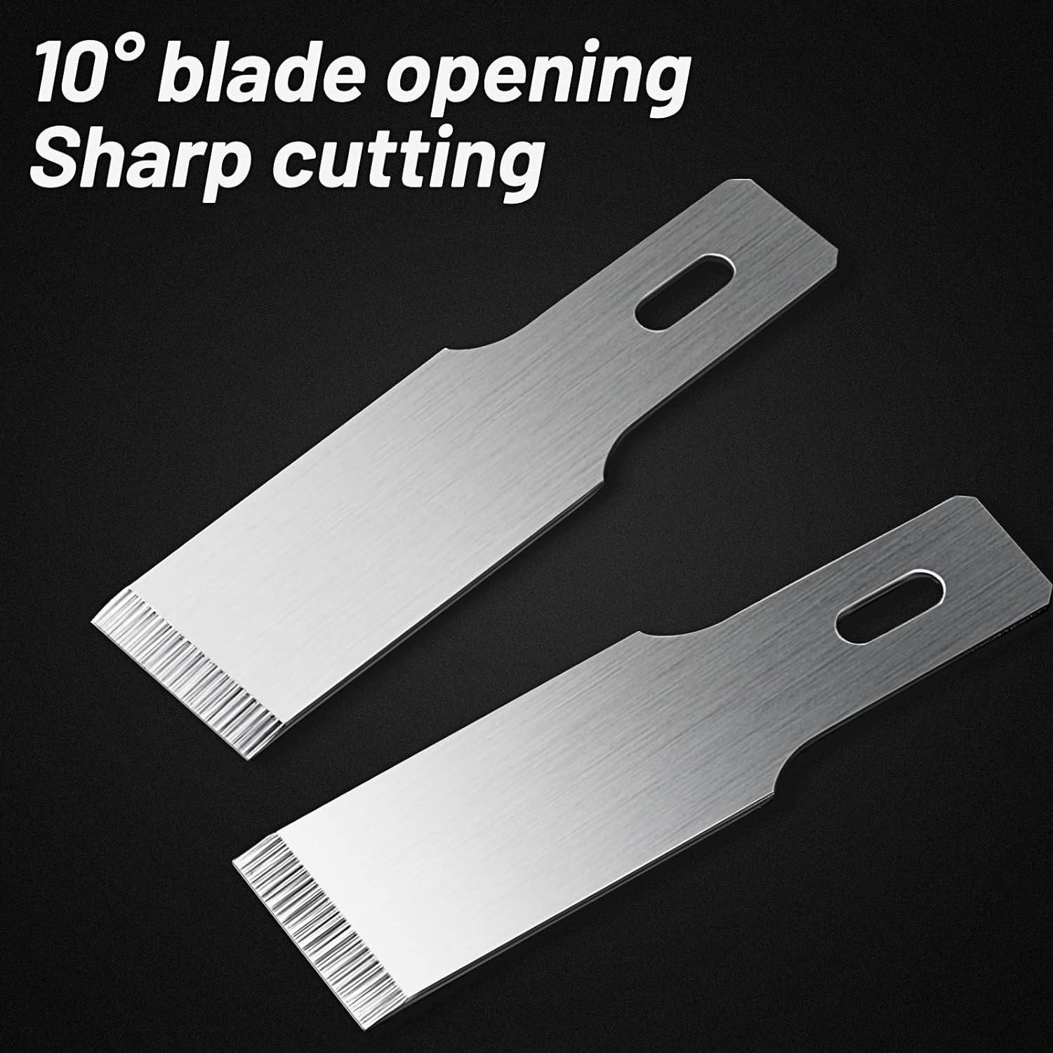 Size 18 Chiseling Blades SK5 Knife Blades No Handles Knife Square Blade ...