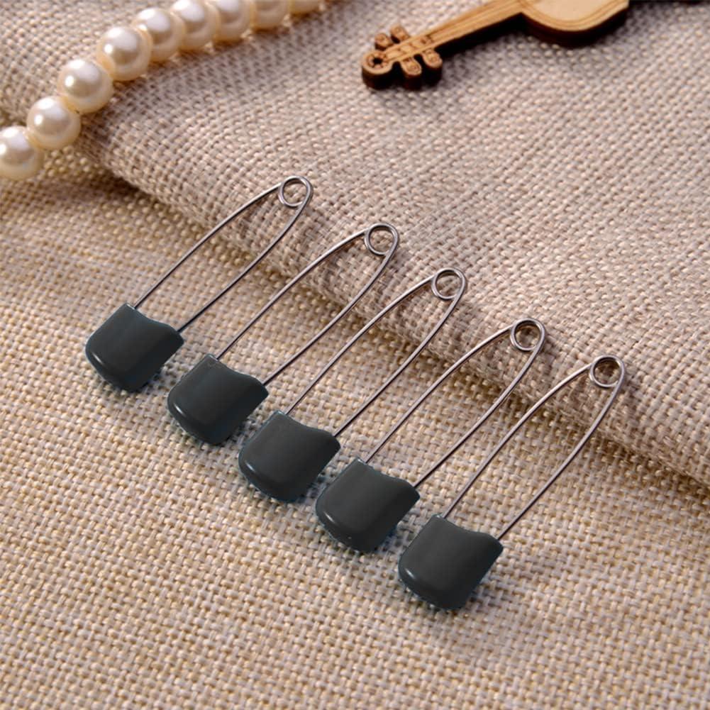 Diaper Needles - Safety Pins for Baby Diapers Stainless Steel & Plastic ...