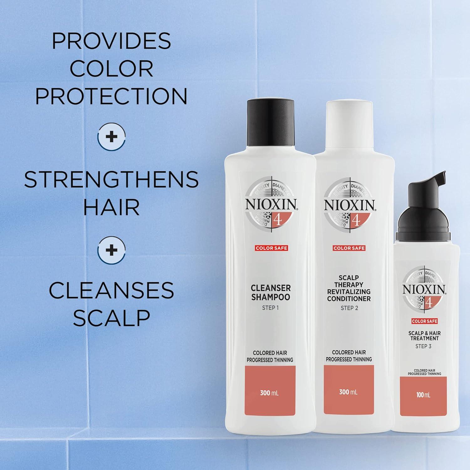 Nioxin 3-Part System | System 4 | Coloured Hair with Progressed ... Nioxin 3-Part System | System 4 | Coloured Hair with Progressed ...
