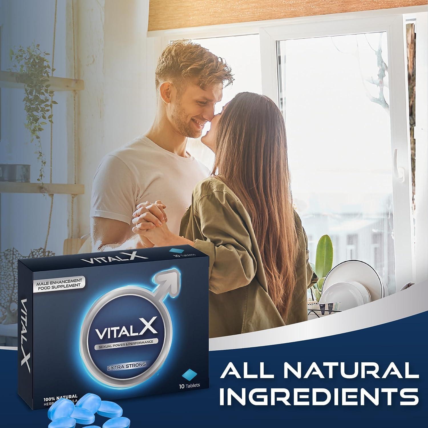 VitalX Stronger Tablets - Power & Performance Boost - Immediate Effect ...