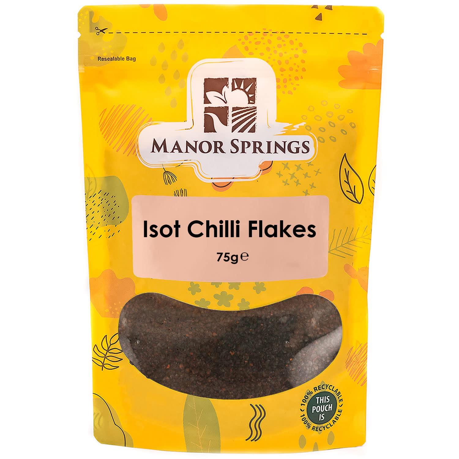 Isot Chilli Flakes (Urfa Biber) 75g - Premium Turkish Biber | Manor ...