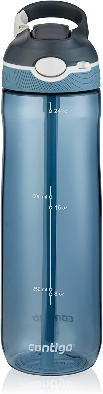 Contigo Autospout Straw Ashland Water Bottle 24 oz 3-Pack - Stormy ...