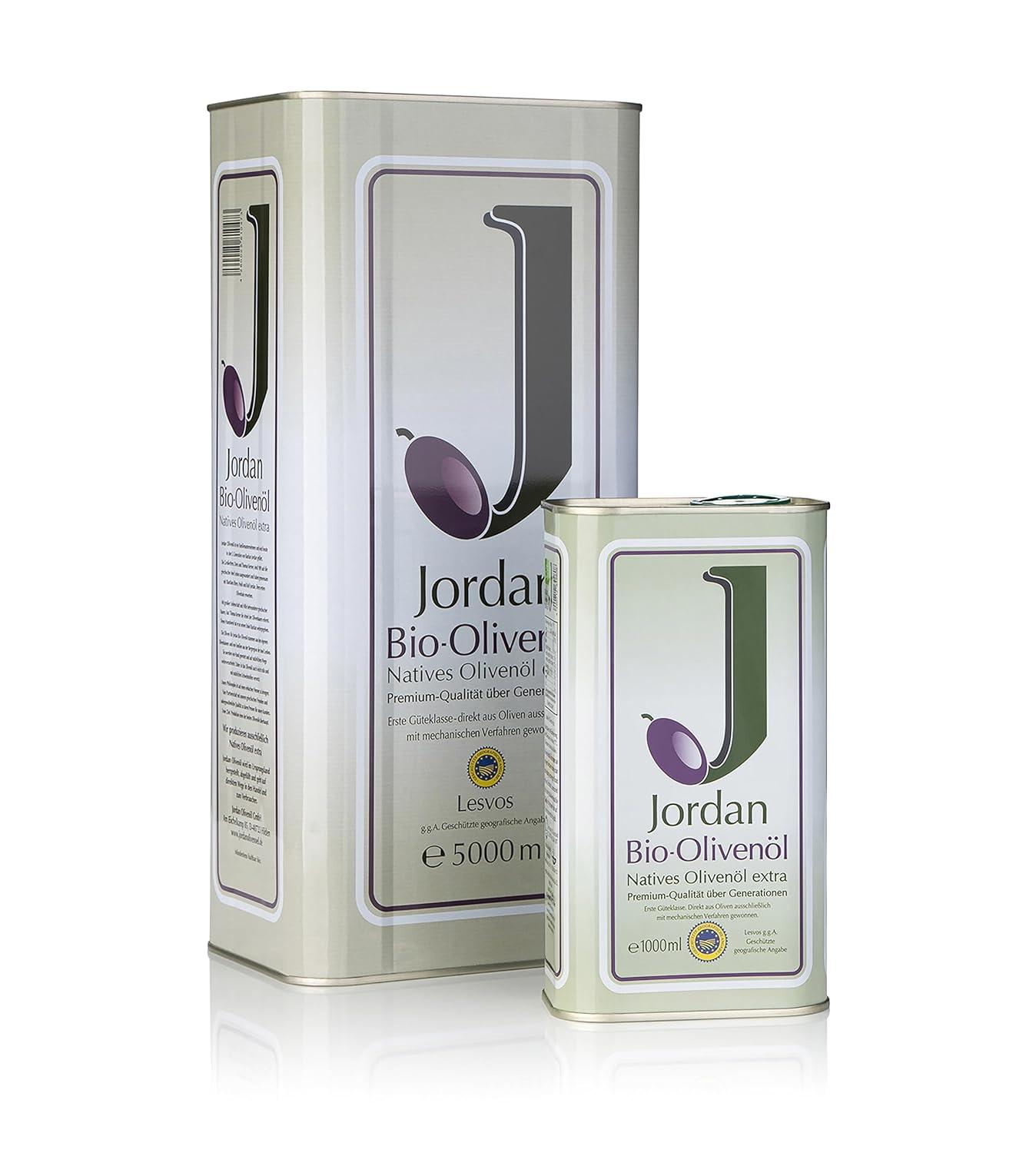 Premium Jordan Bio Olive Oil - 1L Canister | Authentic Greek Cold ...