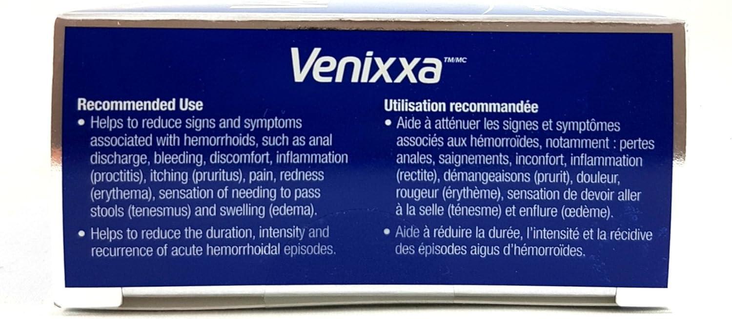 VENIXXA 500MG Hemorrhoids 36's - Fast Relief for Hemorrhoid Symptoms ...