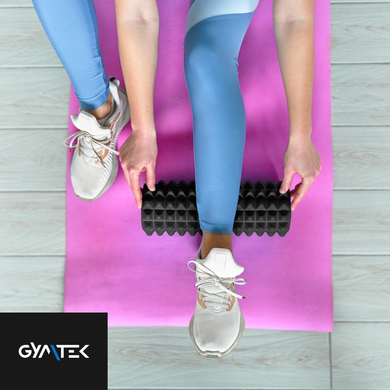 Hymphetek Fascia Roller - 33 cm EVA Massage Roller for Muscle ...