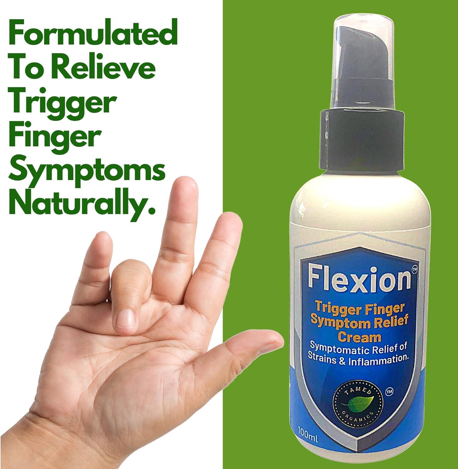 Trigger Finger Brace & Relief Kit - Splint + Cream for Flexion Support ...