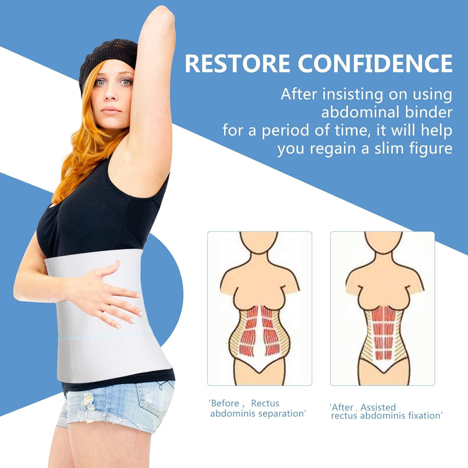 Abdominal Binder for Umbilical Hernias Post Surgery - Men & Women ...