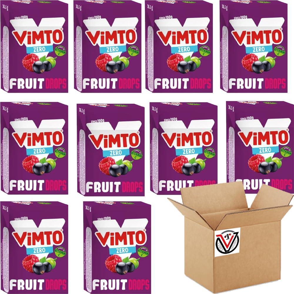 Zero Fruit Drops 36.5g - Made with Real Fruit Juice | VIMIX (10 Boxes ...