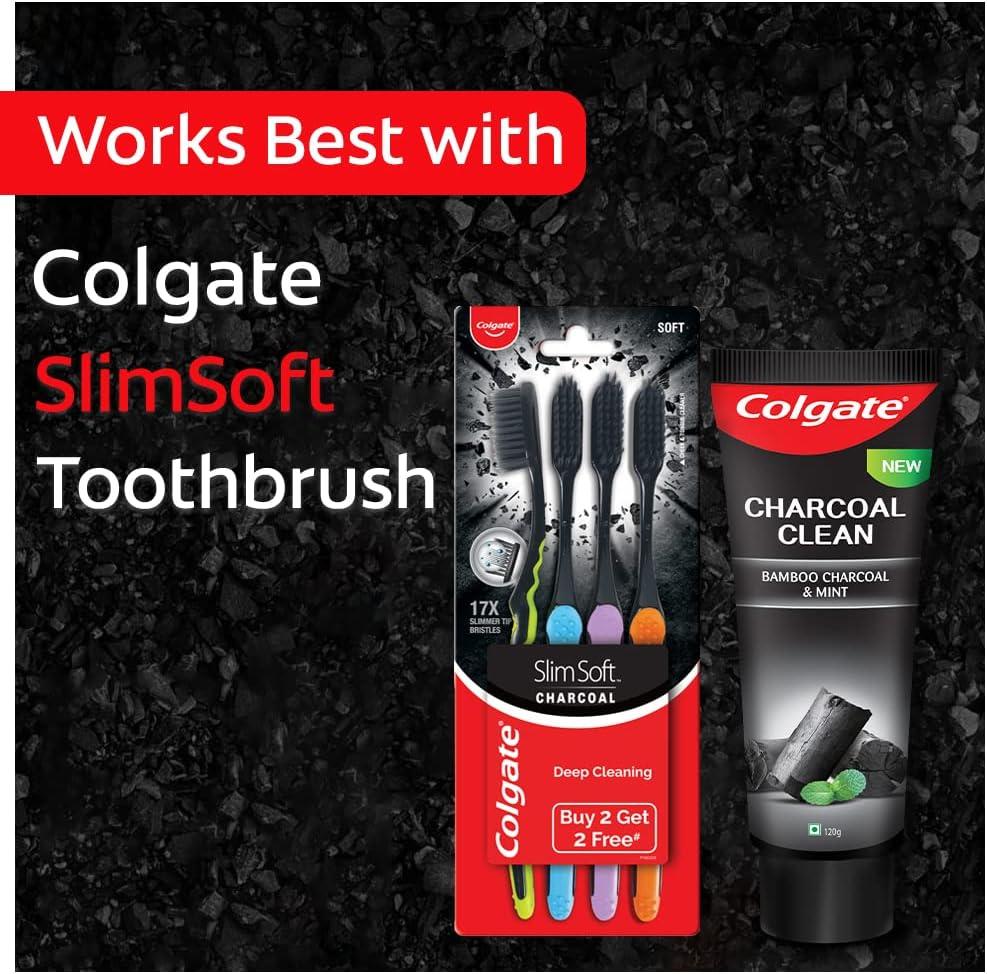 Colgate Charcoal Clean Toothpaste - Bamboo Charcoal and Mint 120g