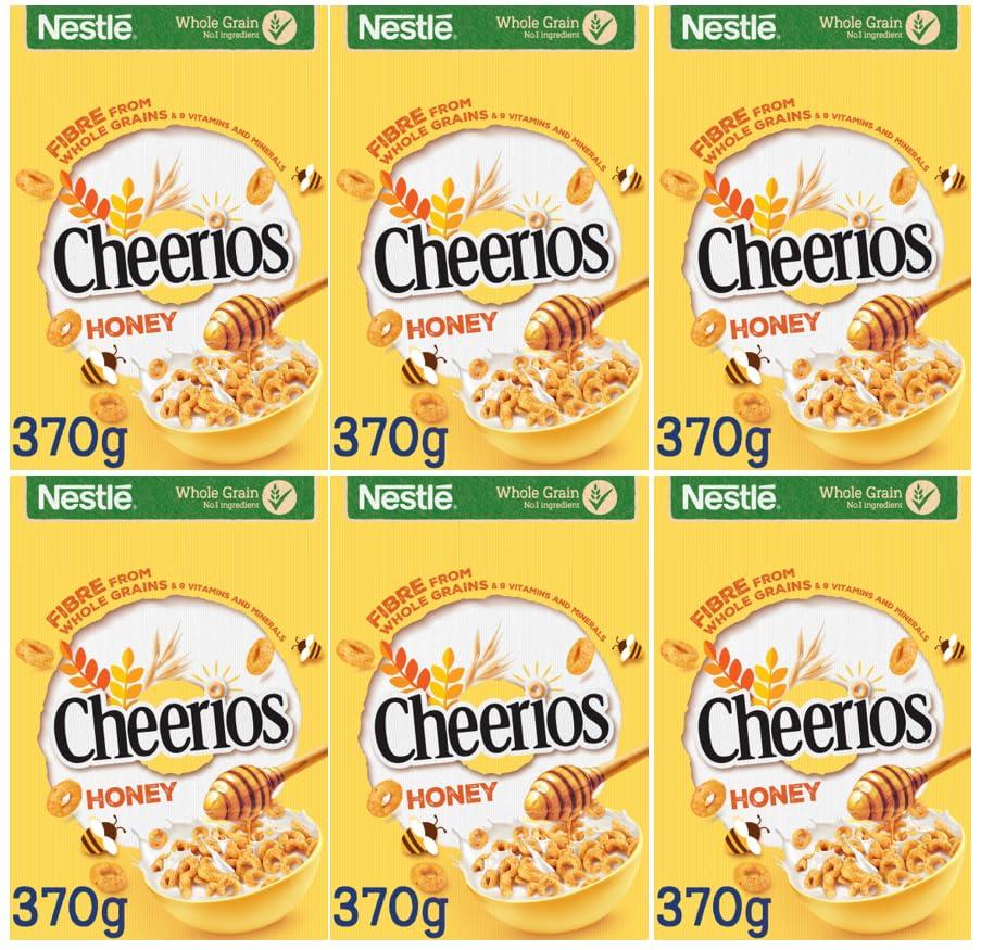 Cheerios Honey Cereal 370g - Pack of 6 | Buy Now with Express ...