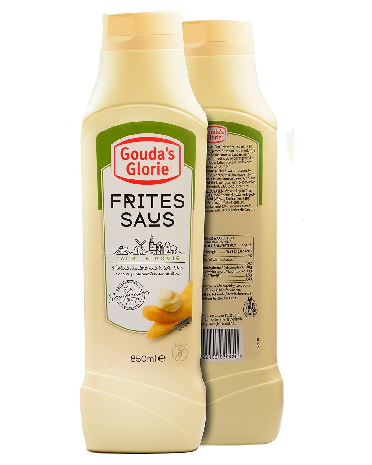 Hymor Fritessaus - 4x850ml | Authentic Dutch Fritten Sauce for Fries ...