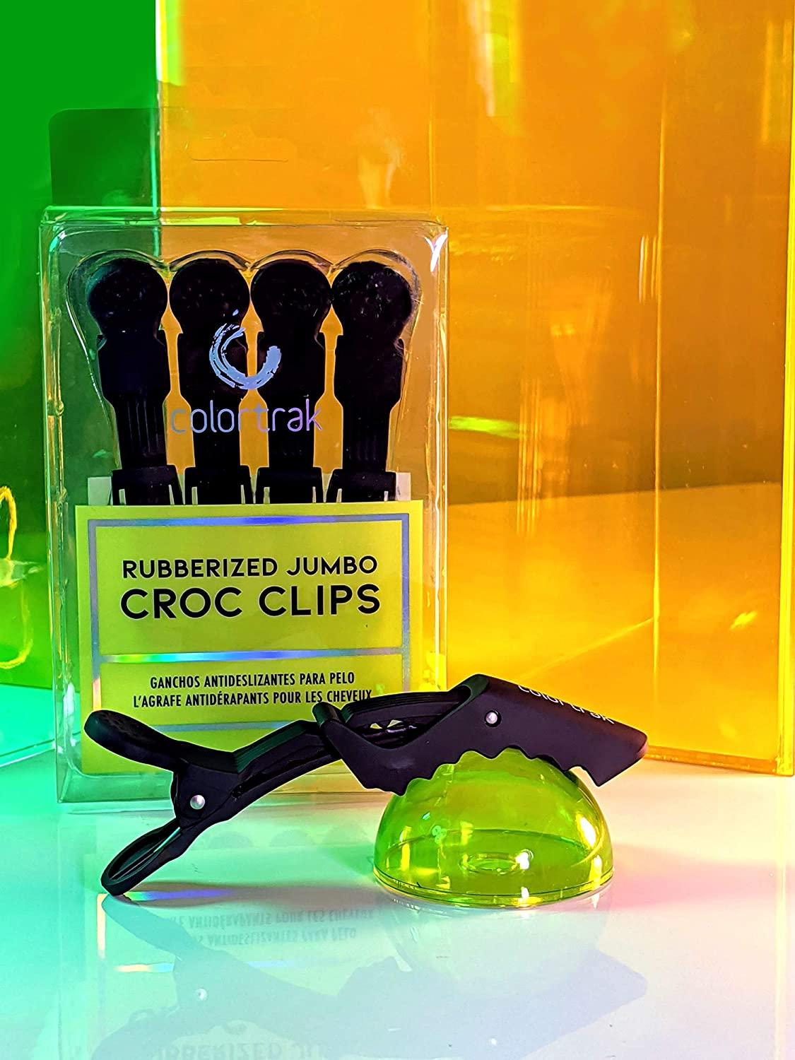 Colortrak Rubberized Jumbo Croc Clips - Stain Resistant, Ergonomic Grip ...