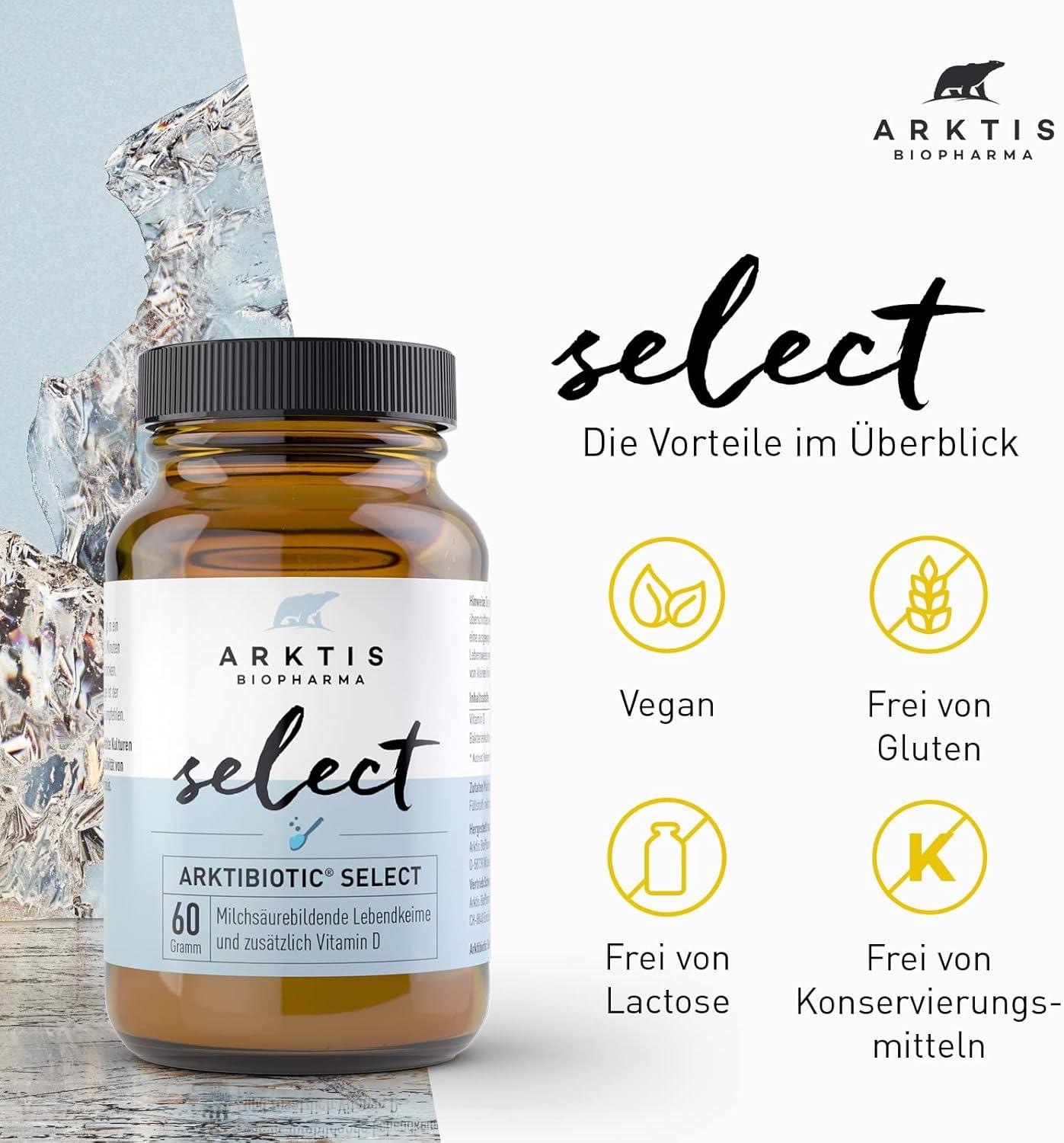 Buy Arctic Biopharma Arctibiotic Select Powder 60G | Pharmacy Quality ...