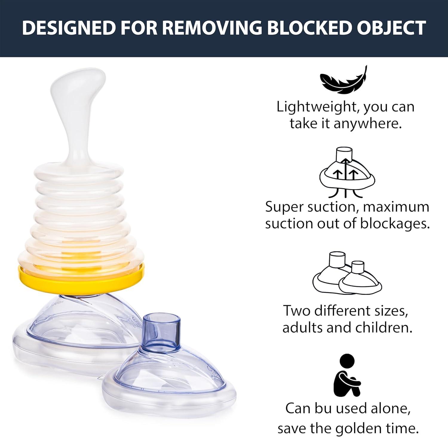 MeasuPro Portable Choking Rescue Device for Children & Adults - Quick ...