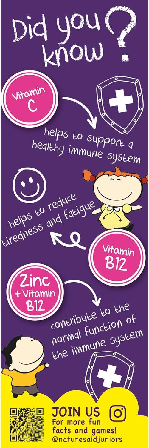 Natures Aid Immune Plus Mini Drops for Infants & Children 50ml | No ...