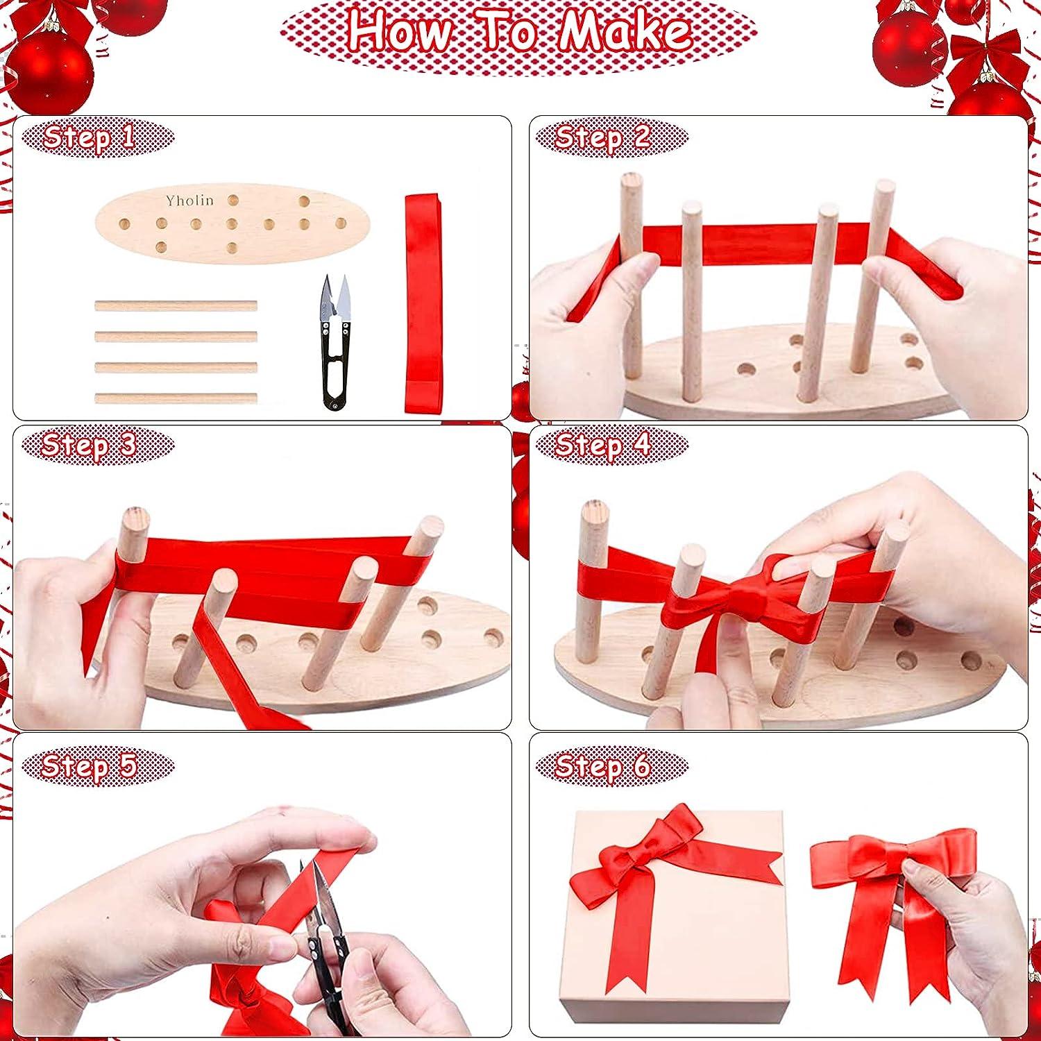 how to make a bow using bow maker