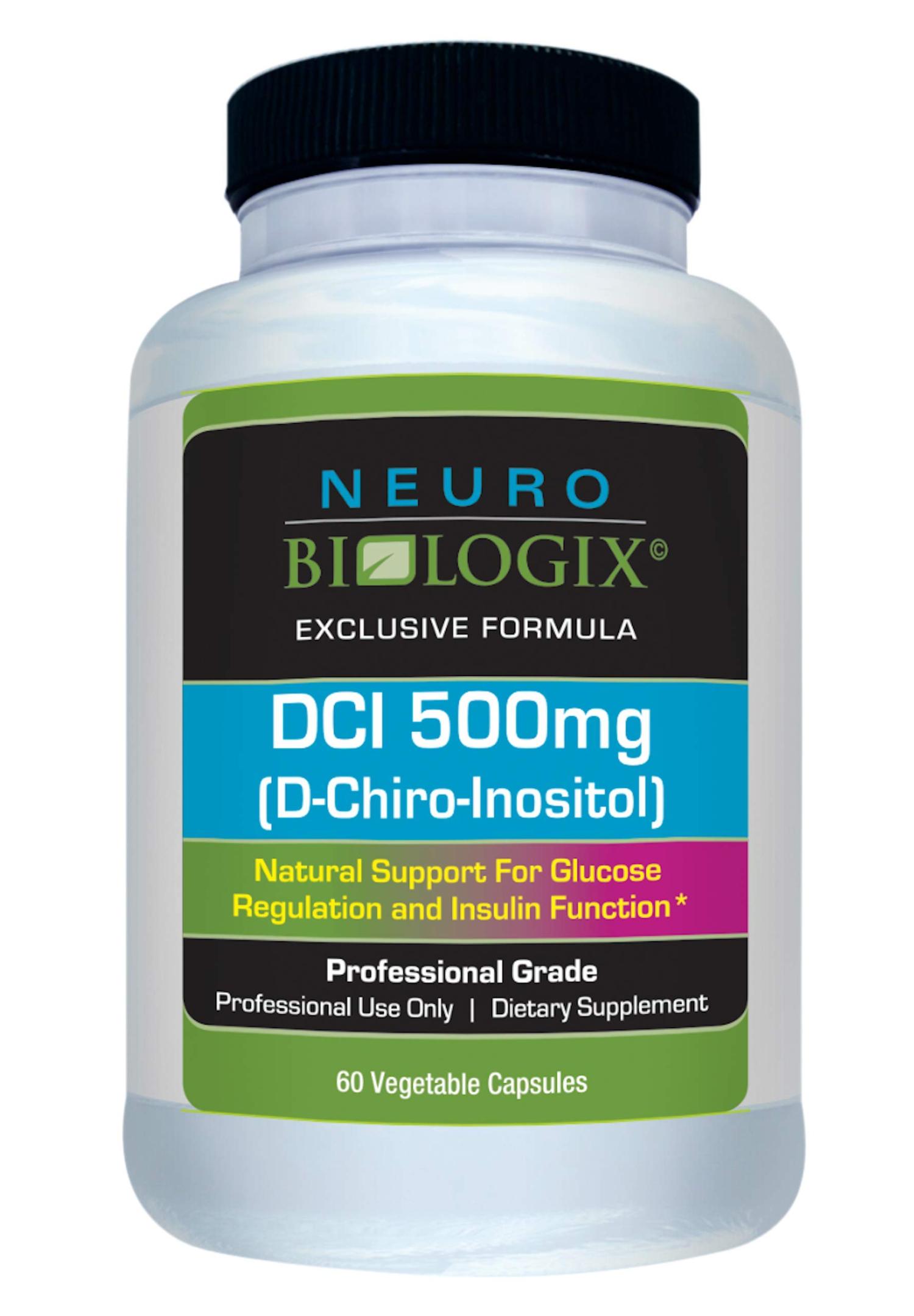 Neurobiologix DCI 500mg Capsules - 60 Caps | D-Chiro-Inositol ...