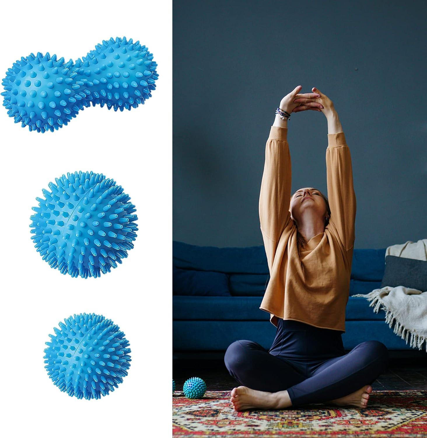3-Part Hedgehog Ball Set for Massage | Ideal for Reflexology & Trigger ...