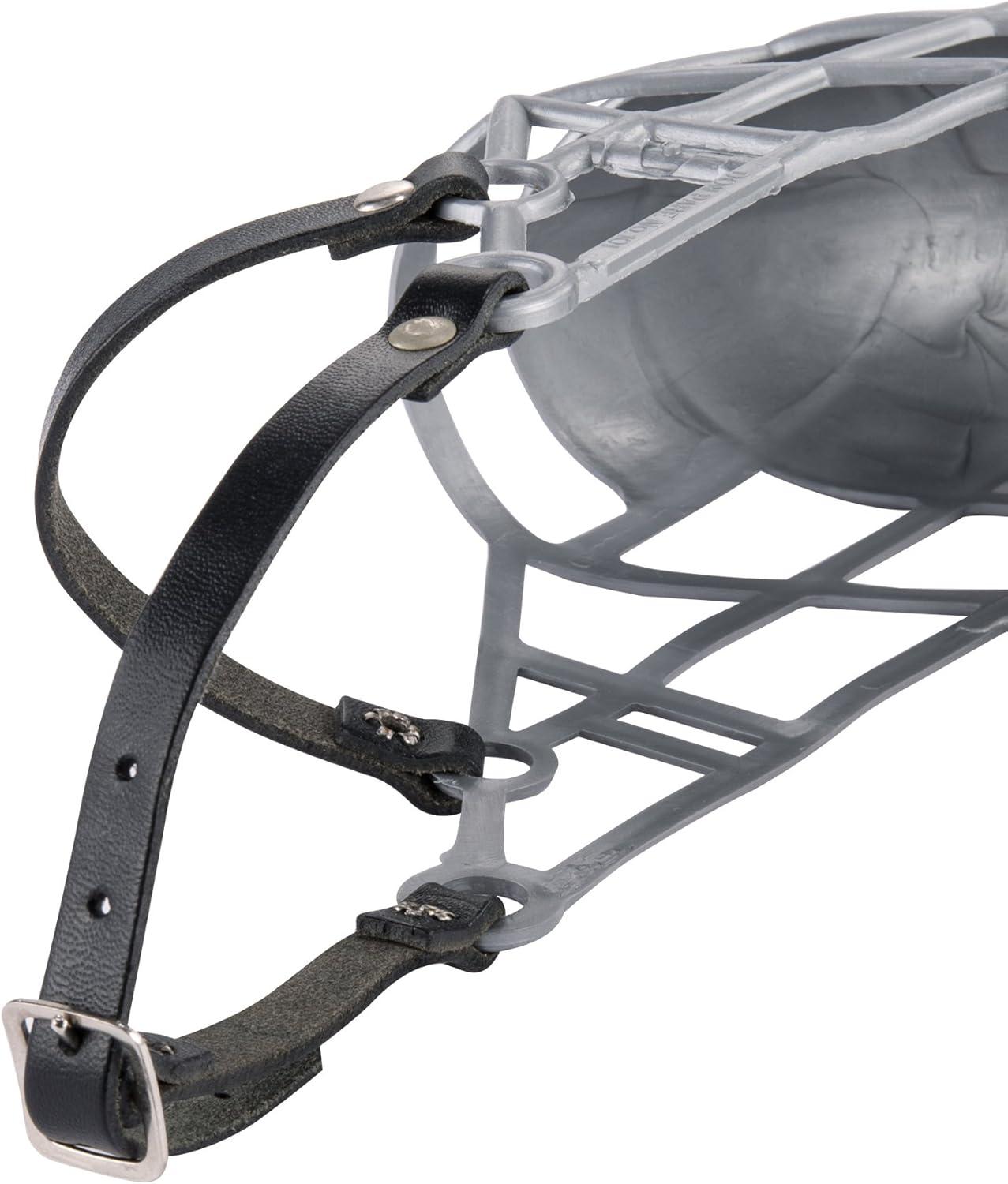 Don Pare Muzzle Model 101 in Silver - Ideal for Freewheel Kennel & Dog ...