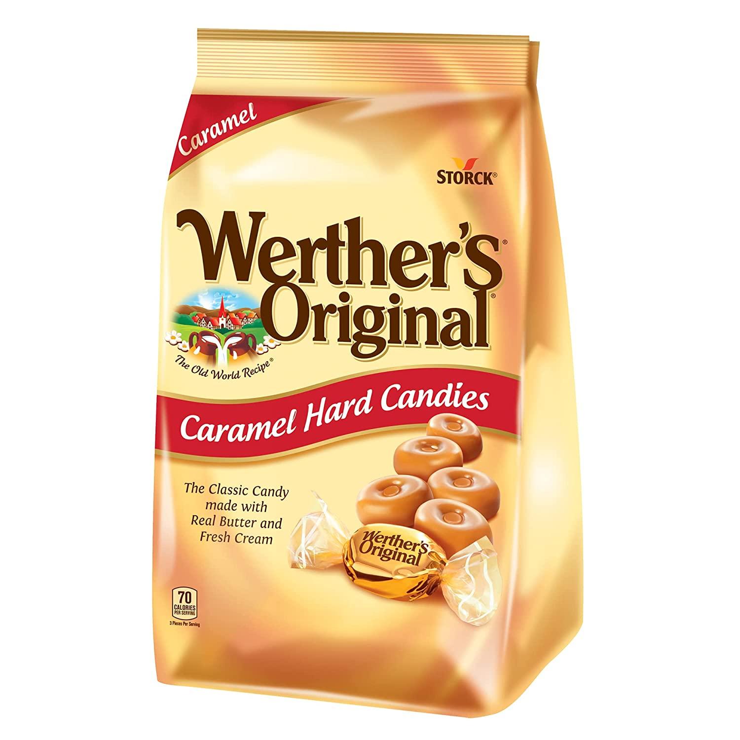 Werther's Original Hard Caramel Candy 34 Oz - Family Size Bag | Buy Now ...