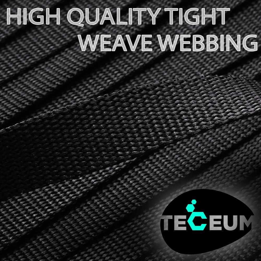 TECEUM Heavy Duty 1 Inch Black Webbing for Climbing - 1-10 Yards | Buy ...