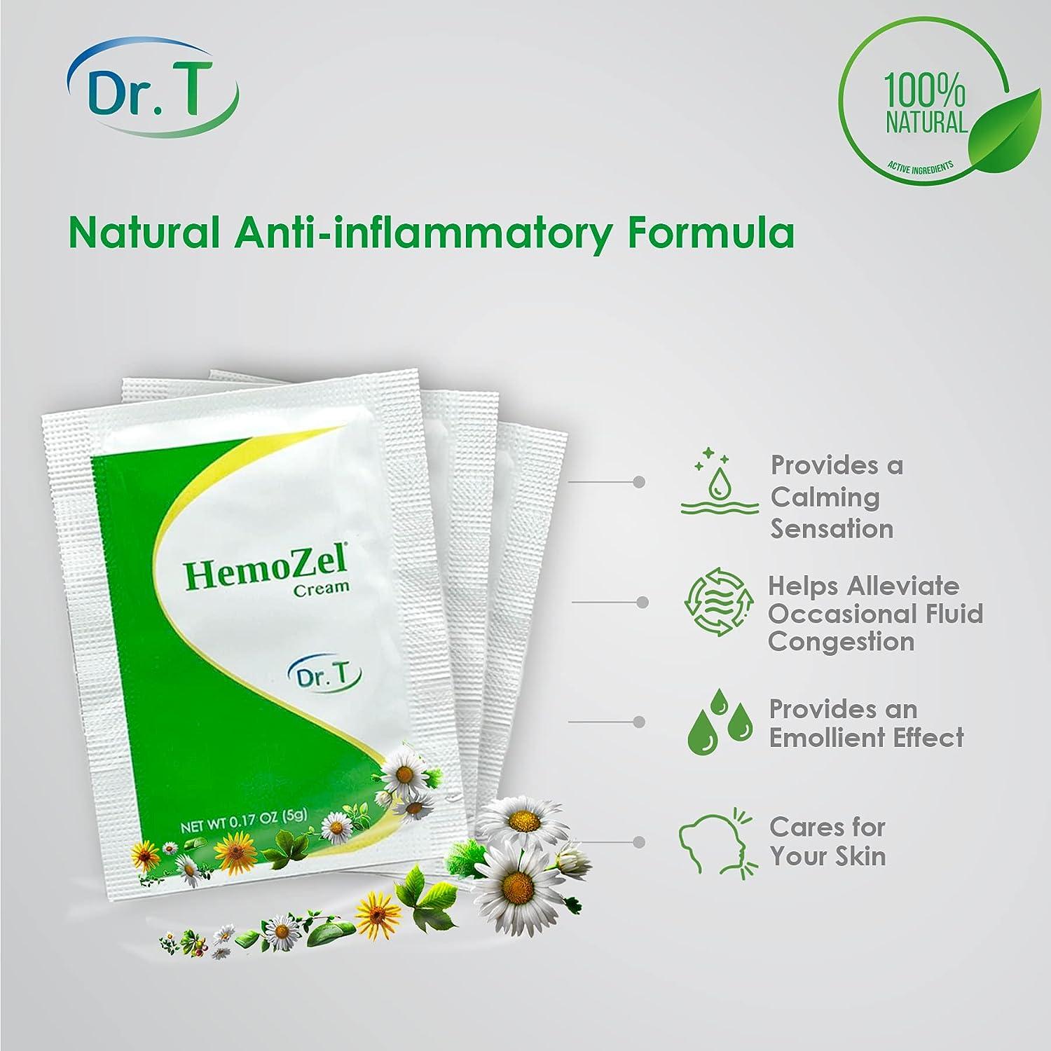 Dr. T HemoZel Cream - Natural Hemorrhoid Treatment for Symptoms like ...