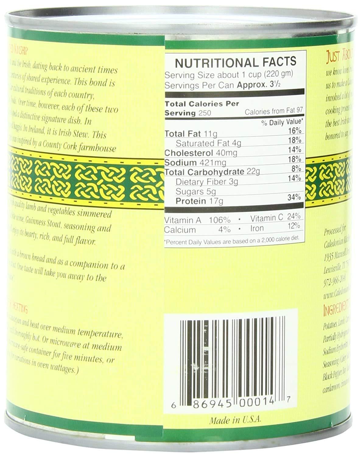 Caledonian Kitchen County Cork Irish Stew With Lamb - 28 oz can | Buy ...