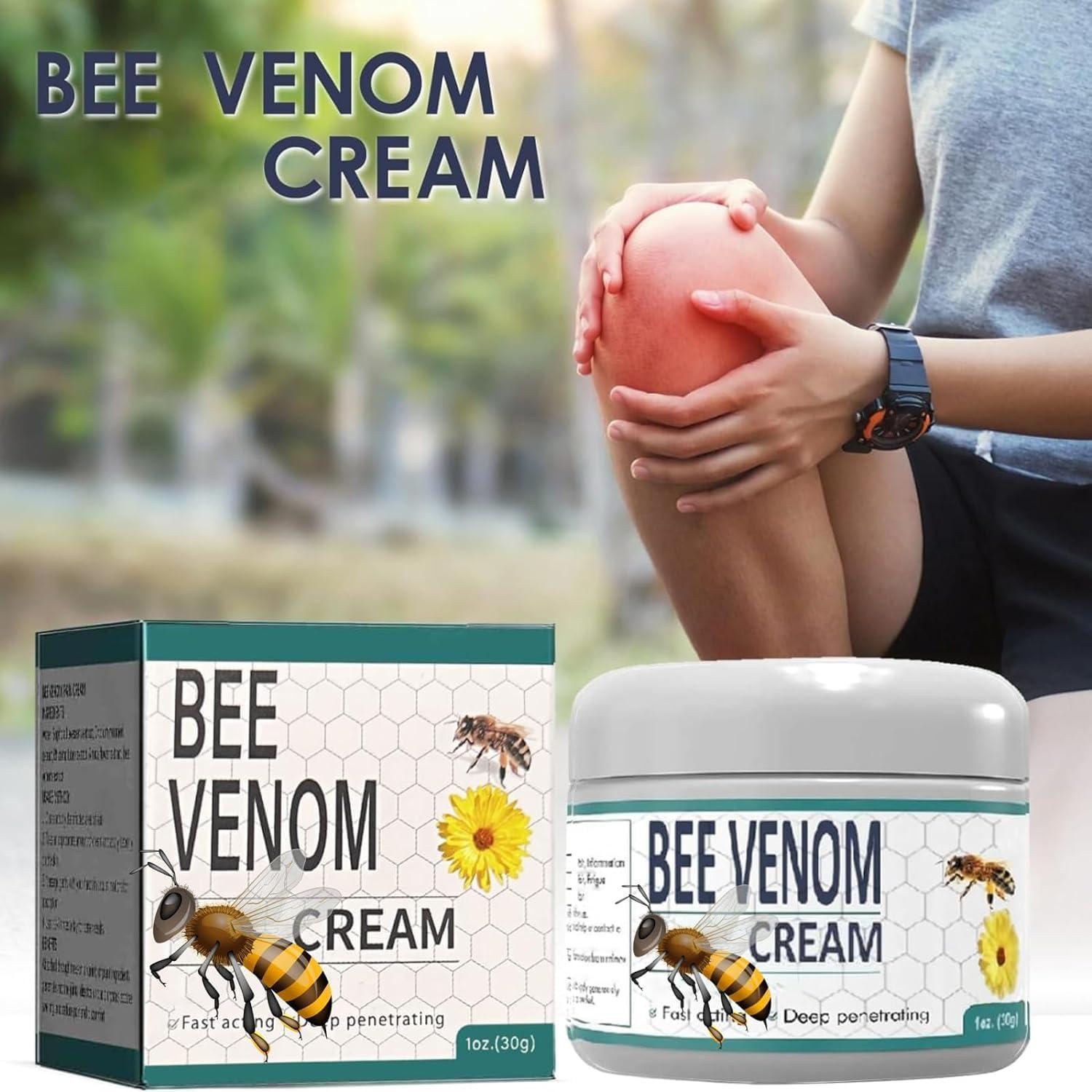 Premium Bee Venom Cream - Australian & New Zealand Formula for Back ...