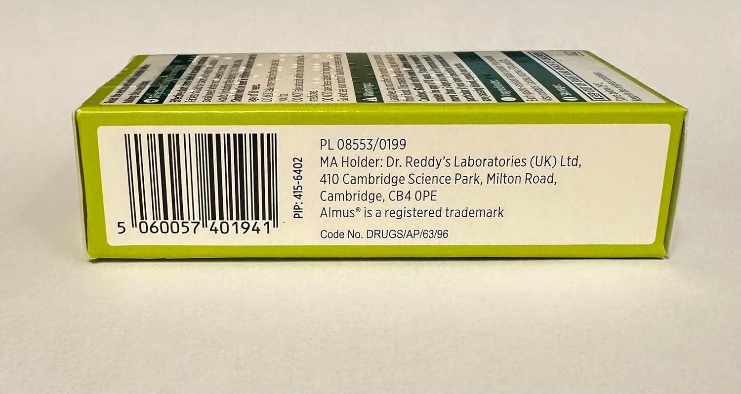 Almus Constipation Relief 5mg Bisacodyl Gastro-Resistant Tablets - Pack ...