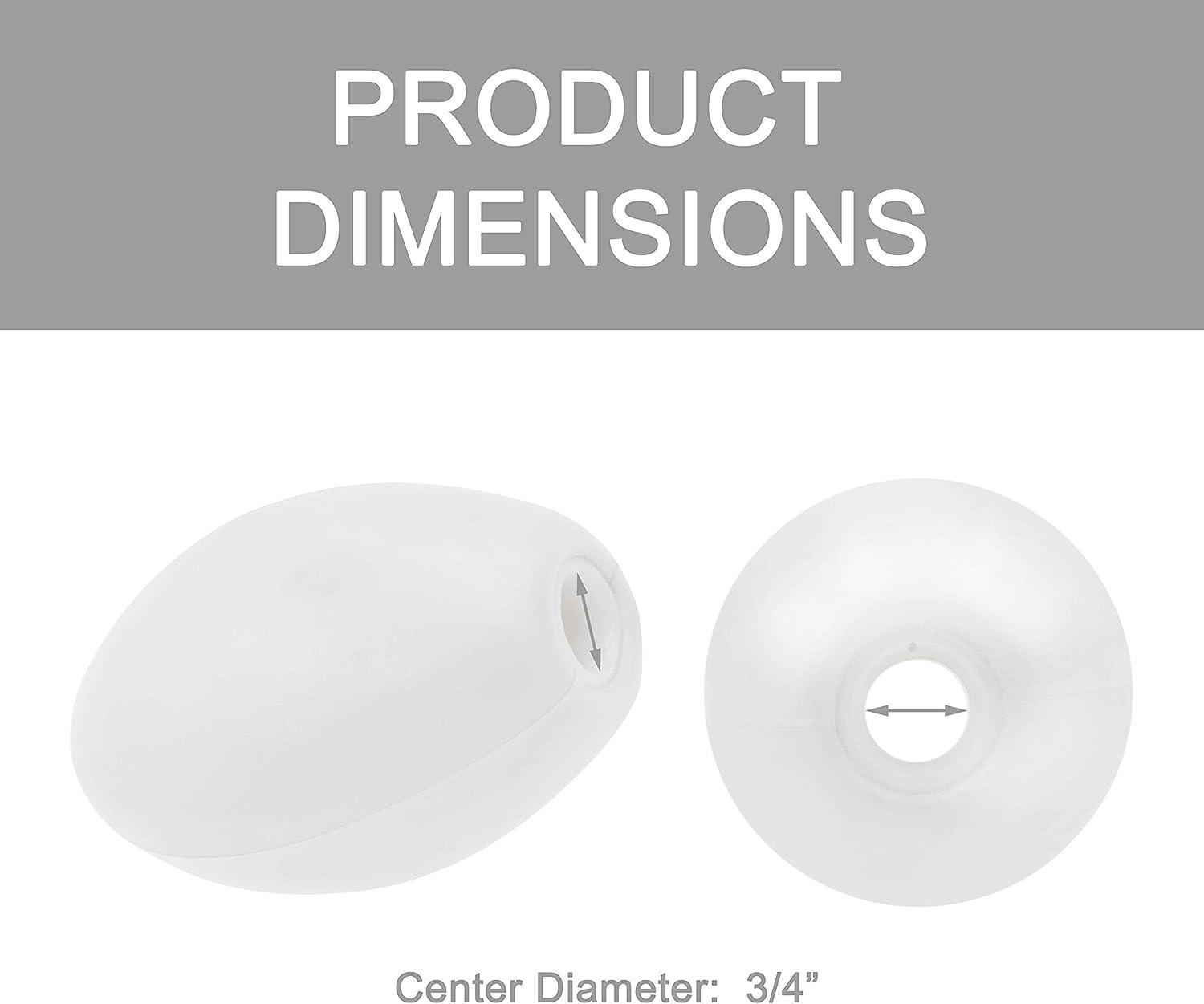 JEZERO Deep Water Fishing Floats 2 Pack - Ideal for Trail Markers, Dock ...