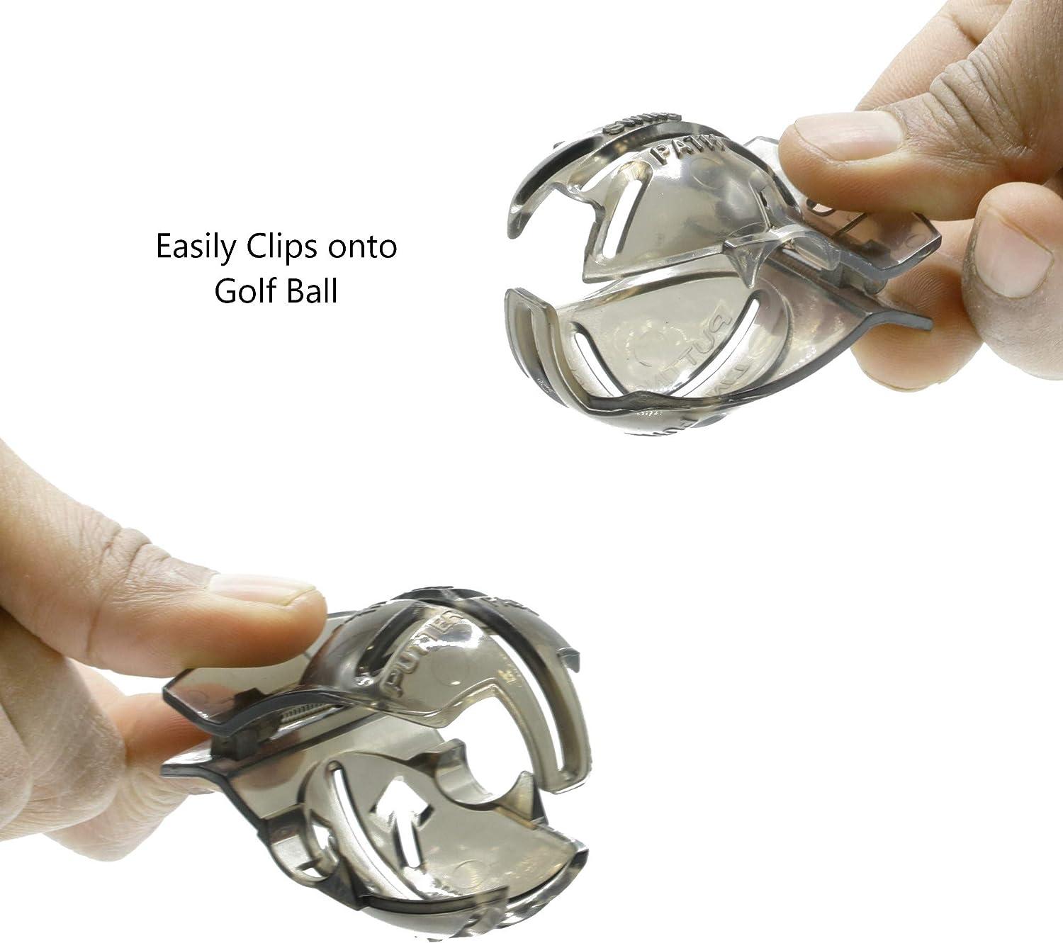 Golf-EZ TRI-LINE Golf Ball Alignment Kit with Hat Clip Ball Marker and ...