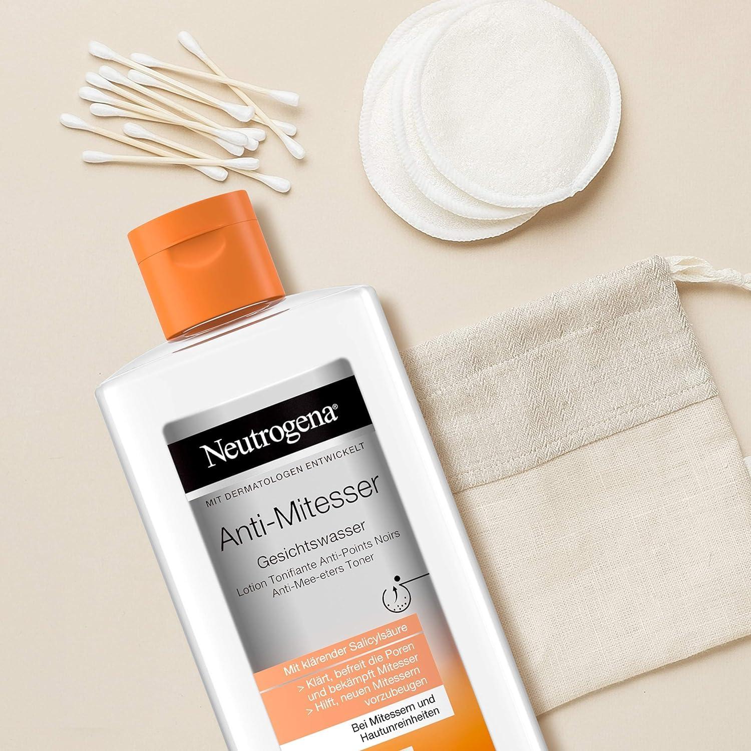 Neutrogena Anti-Mittesser Facial Water - Pore Cleaner with Salicylic ...