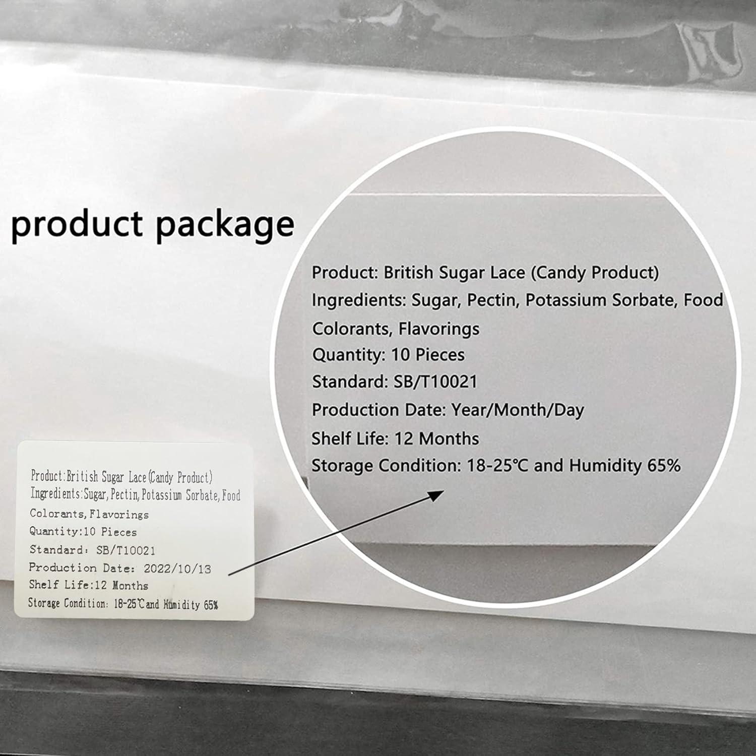 Ready to Use Edible Cake Lace Effect Border Ribbon Flower Trim Blue 14 ...