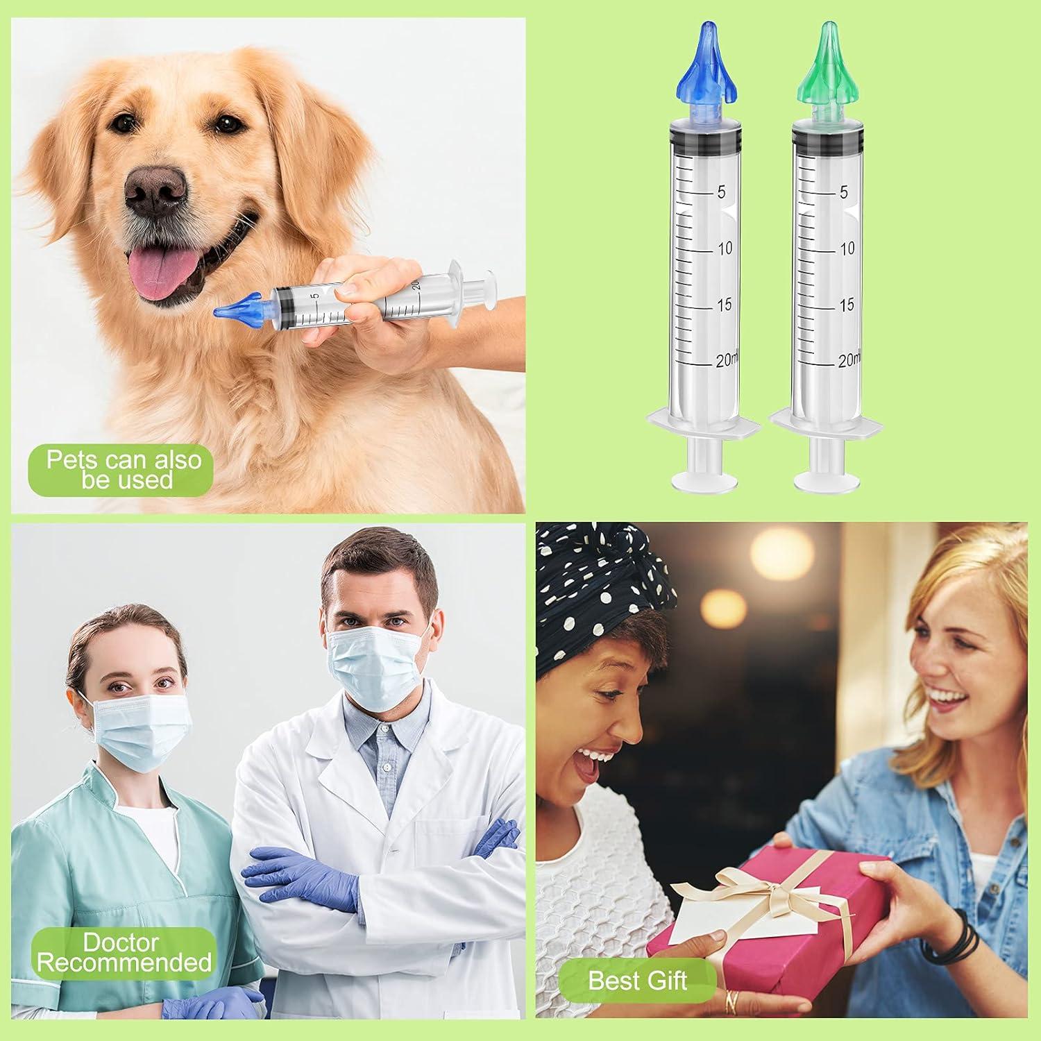 Ear Wax Cleaner Syringe Kit - 2 Pieces 20 ML - Ear Wax Removal ...