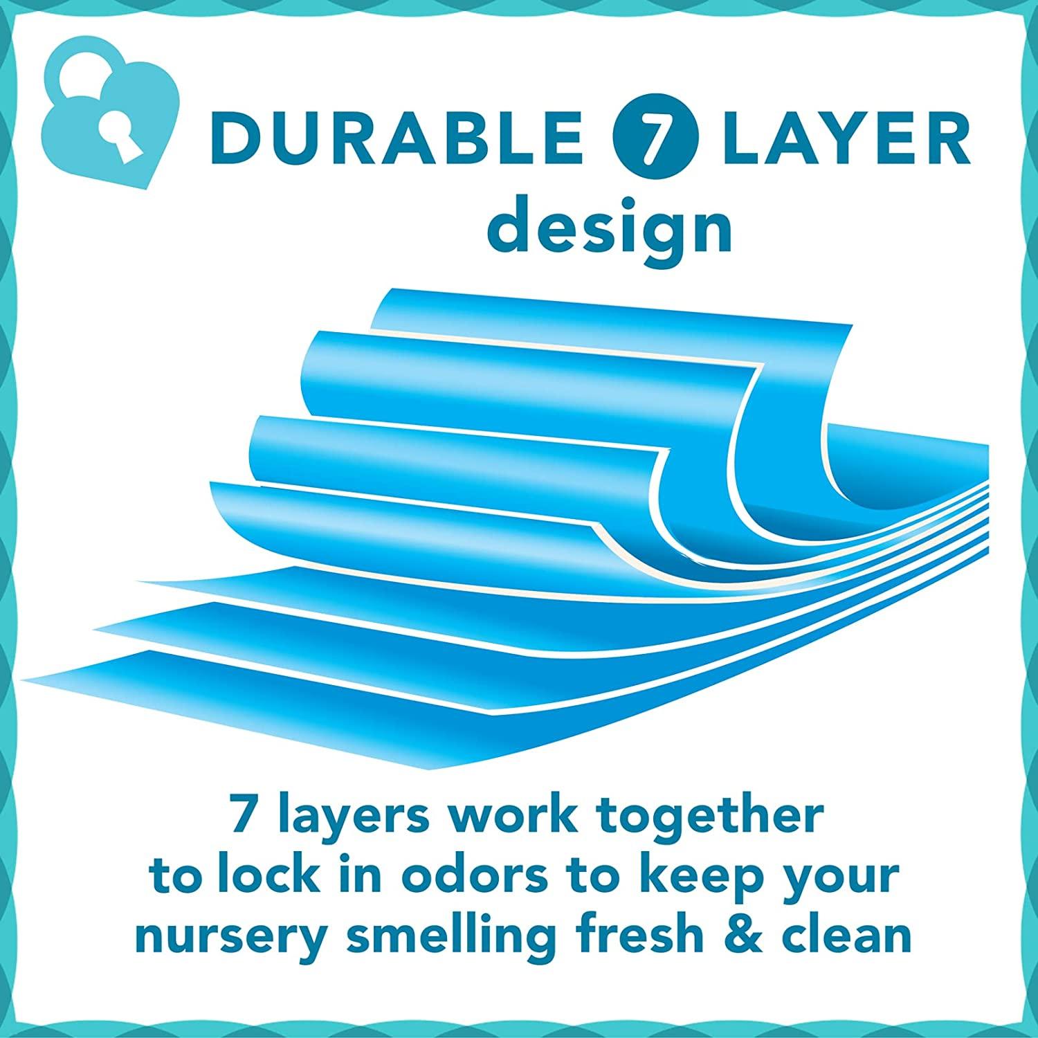 Diaper Lock Refills 240 Count (4-Pack) | Compatible with Diaper Genie ...