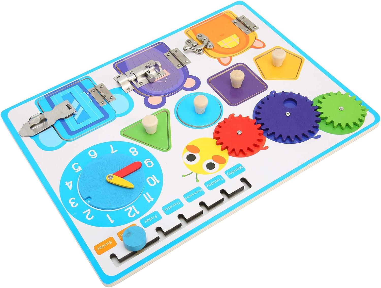 Fidget Board for Seniors | Rounded Edges | Improve Cognitive Skills and ...