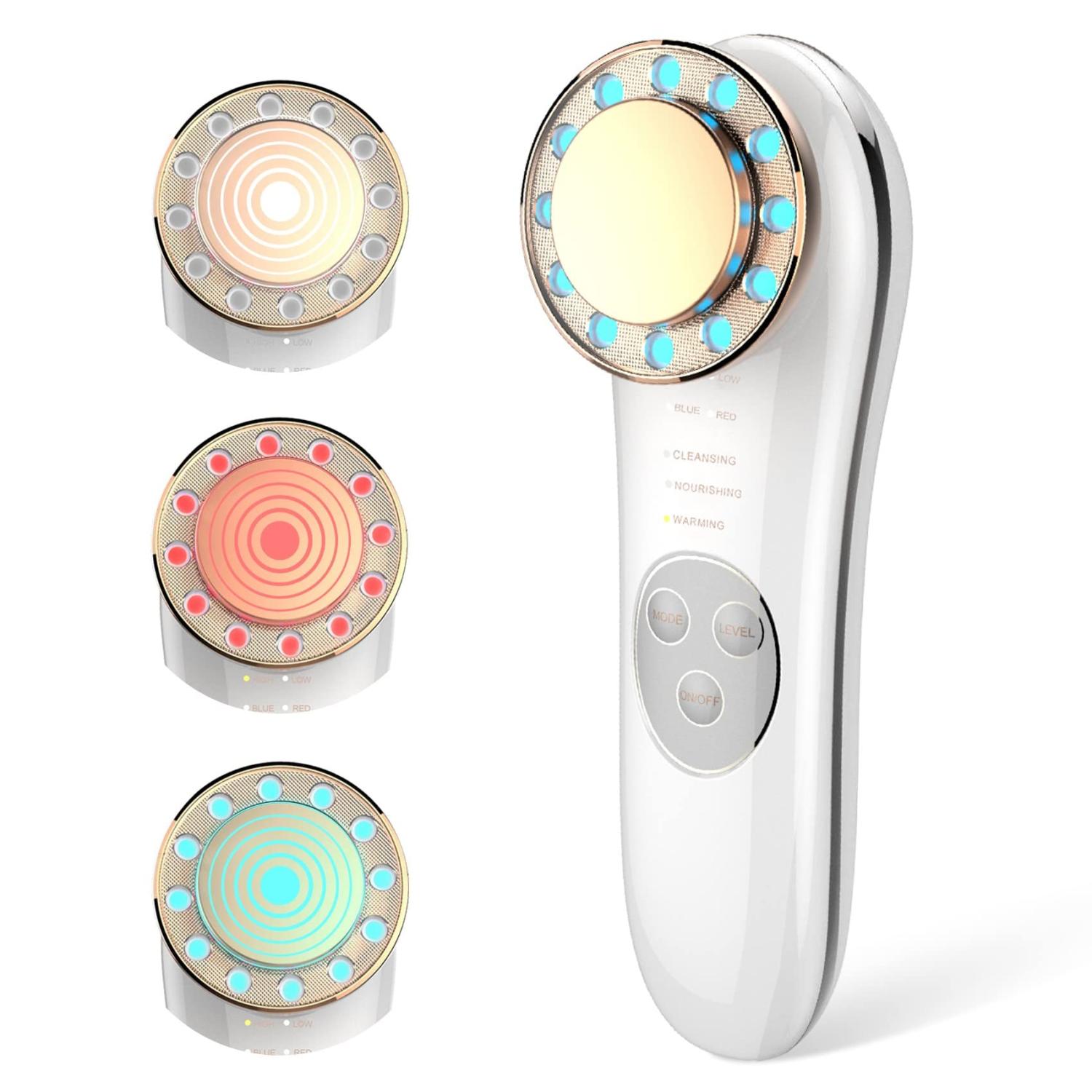 Aikertec 7 in 1 Face Massager Electric - Anti-Aging High Frequency ...