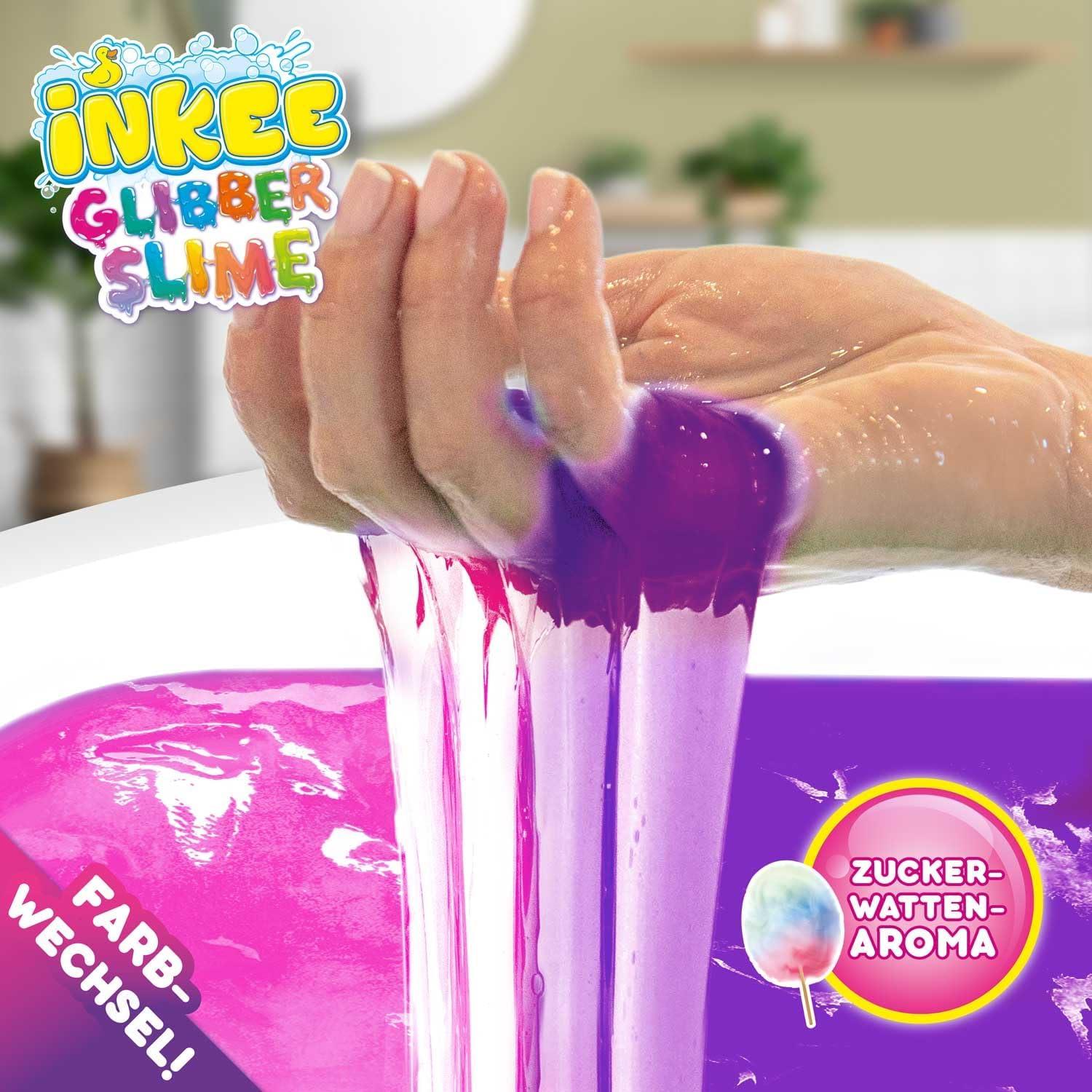 Inkee Bath Slime Galupy Mermaid 10 Pack | Neon Pink Cotton Candy ...